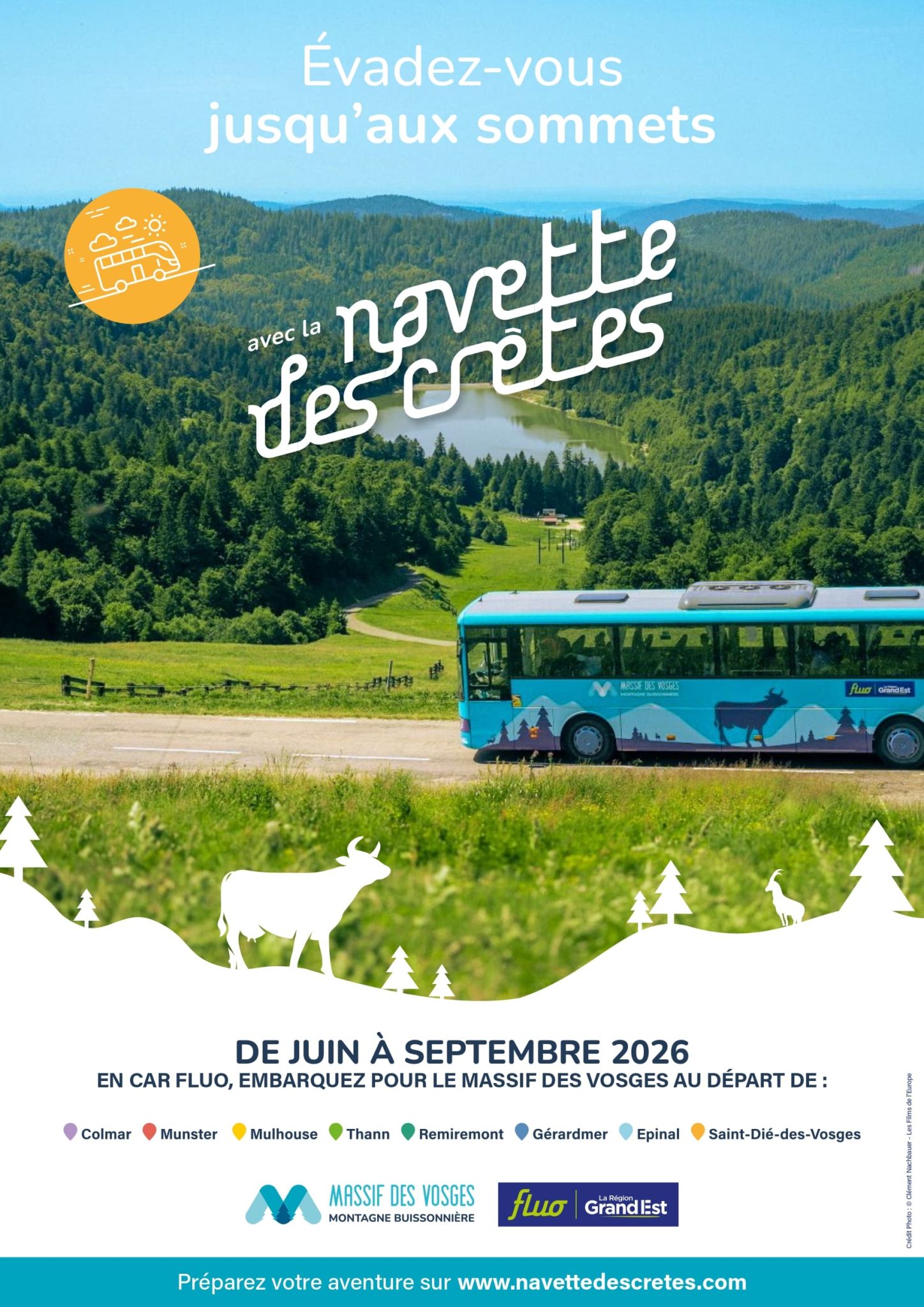 Navette des Crêtes Lac Blanc Massif des Vosges